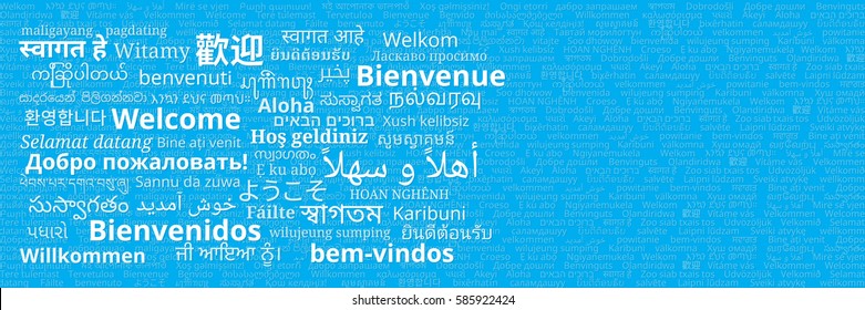 381 Welcome many languages Images, Stock Photos & Vectors | Shutterstock