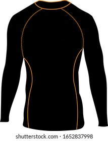 Compression Shirt Made Illustrator Stock Vector (Royalty Free ...