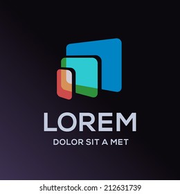 Computer Laptop Tablet Phone Logo Icon Stock Vector (Royalty Free ...