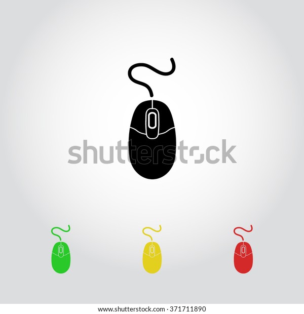 Computer Mouse Sign Icon Vector Illustration Stock Vector (Royalty Free ...