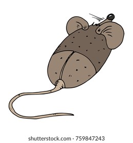 Computer Mouse Vector Illustration Funny Computer Stock Vector (Royalty ...