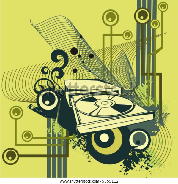 Computer Related Abstract Background Series Vector Stock Vector ...