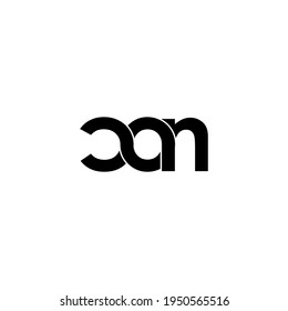 Con Letter Original Monogram Logo Design Stock Vector (Royalty Free ...