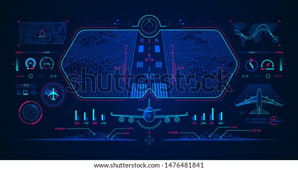 341 Digital Plane Dashboard Images, Stock Photos & Vectors | Shutterstock