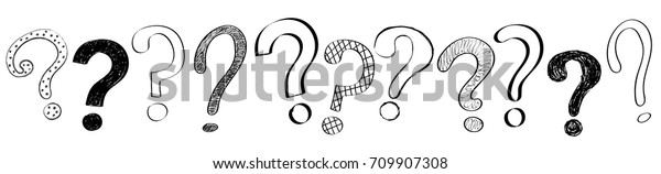 36,828 Black And White Question Mark Images, Stock Photos & Vectors ...