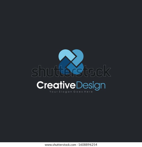 Concept Design 4 Icon Logo Concept Stock Vector (Royalty Free ...