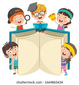25,883 Kid open book Images, Stock Photos & Vectors | Shutterstock