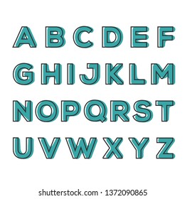 Concept Design Illustration Vector Font Lettering Stock Vector (Royalty ...