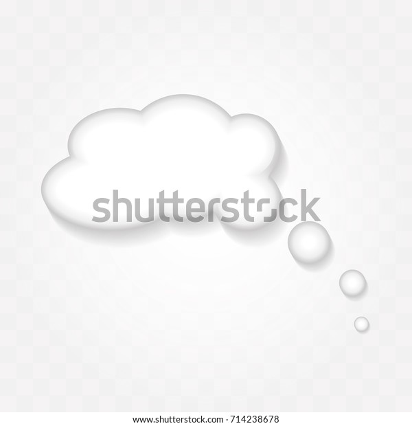 Concept Dream Cloud Illustration Isolated On Stock Vector (Royalty Free ...