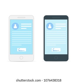 Mobile Login Sign Forms Ui Design Stock Vector (Royalty Free) 655627438