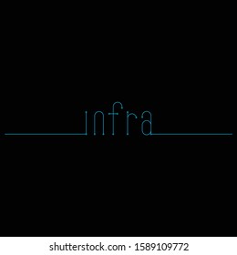 Concept Infra Circuit Logo Technology Logo Stock Vector (Royalty Free ...