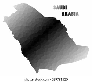 Concept Map Saudi Arabia Vector Design Stock Vector (Royalty Free ...