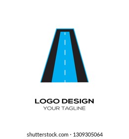 Concept Road Sign Logo Design Concept Stock Vector (Royalty Free ...