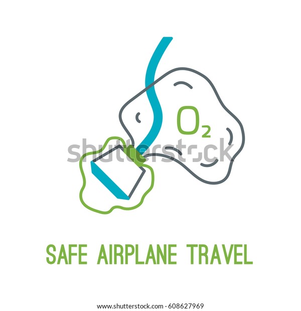 Concept Rules Airplane Safety Banner Design Stock Vector (Royalty Free ...
