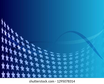 Concept Star Wavy Design Eps 10 Stock Vector (Royalty Free) 1295078314 ...