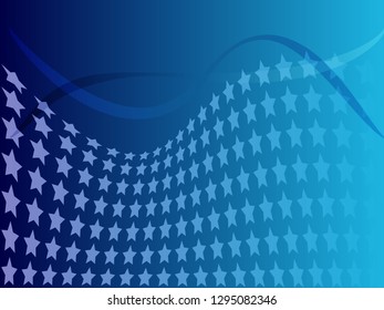 Concept Star Wavy Design Eps 10 Stock Vector (Royalty Free) 1295082346 ...