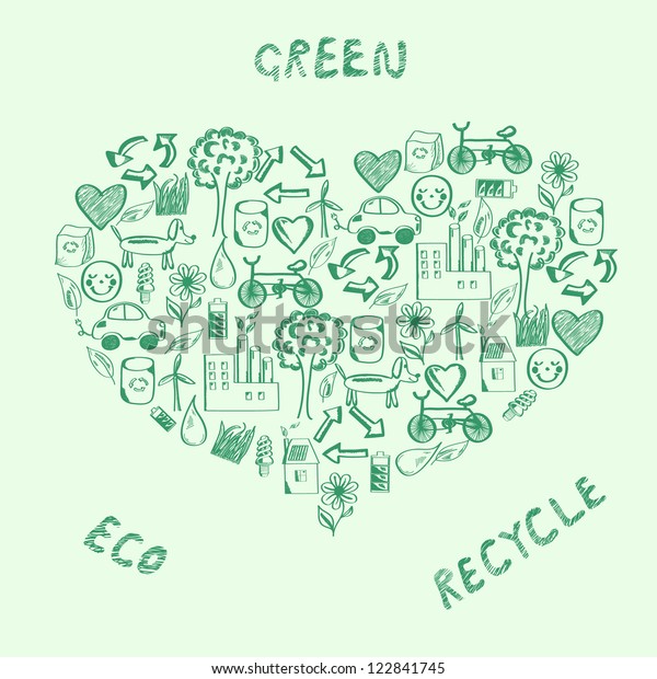Concept Sustainable Way Development Stock Vector (Royalty Free ...