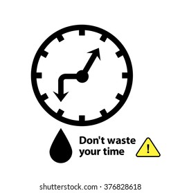 3,021 Wasting time icon Images, Stock Photos & Vectors | Shutterstock