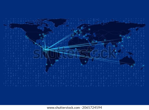 Concept Vector Map Colombia Colombia Map Stock Vector (Royalty Free ...