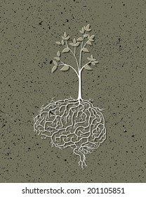 1,776 Tree growing out of head Stock Illustrations, Images & Vectors ...