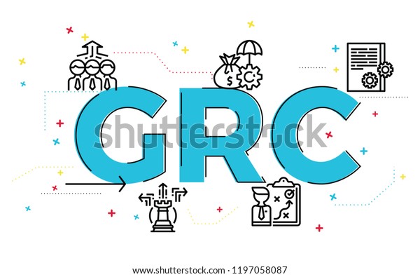 Conceptual Illustration Words Grc Stock Vector (Royalty Free ...