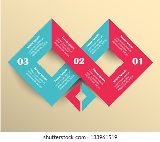Conceptual Vector Design Template Infographics Element Stock Vector ...