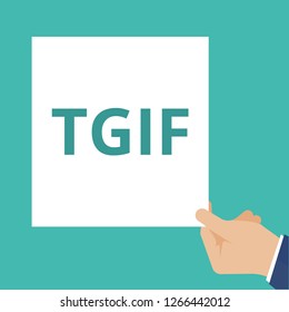 Tgif Images, Stock Photos & Vectors | Shutterstock