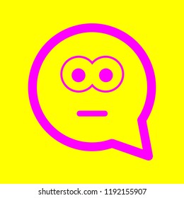 Concerned Human Face Icon Stock Vector Stock Vector (Royalty Free ...