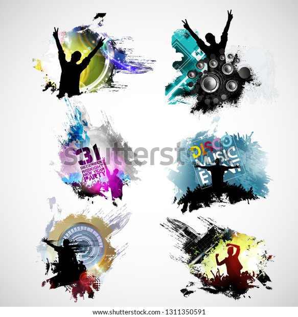 Concert Background Design Easy Edit Vector Stock Vector (Royalty Free ...