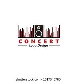 Concert Logo Design Stock Vector (Royalty Free) 1317545780 | Shutterstock