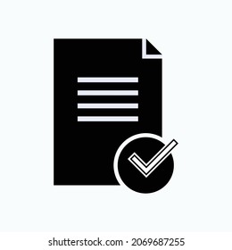 Conclusion Icon Decision Termination Symbol Vector Stock Vector ...
