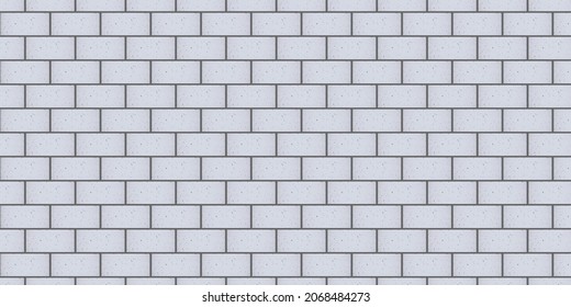 Concrete Block Wall Backdrop Vector Illustration Stock Vector (Royalty ...