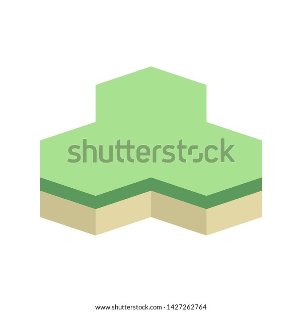 Concrete Paver Block Pavement Floor Brick Stock Vector (Royalty Free ...