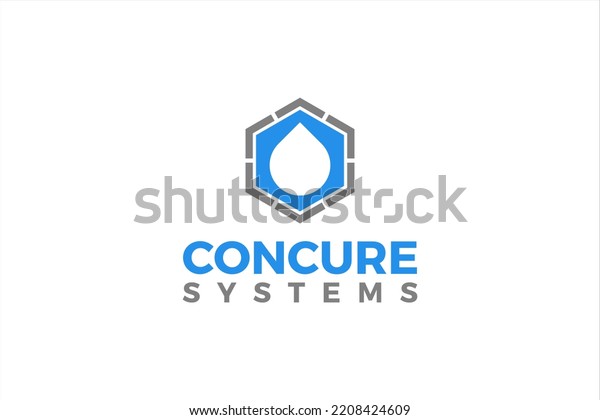 Concrete Slump Test System Logo Design Stock Vector (Royalty Free ...