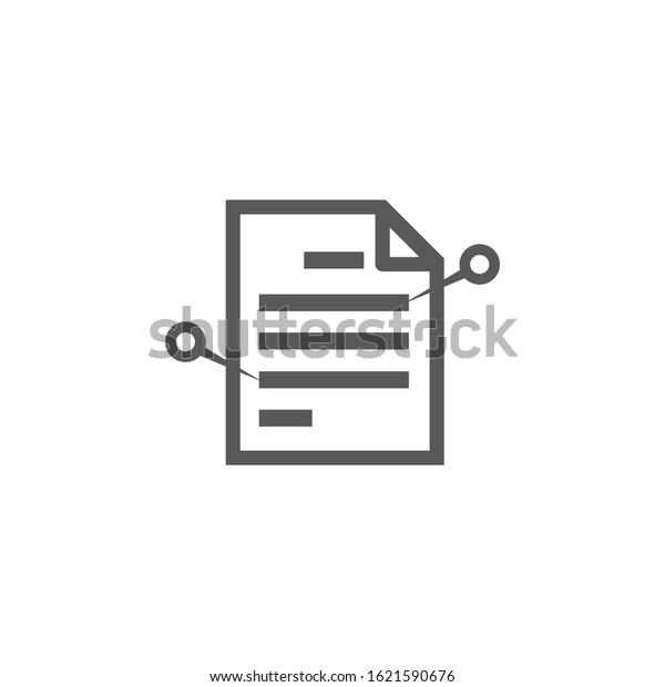 Conditions Icon On White Background Stock Vector (Royalty Free) 1621590676