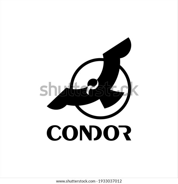 Condor Logo Design Fly Bird Vector Stock Vector (Royalty Free ...