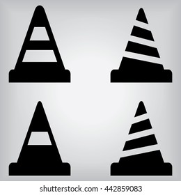 Cone Icons Stock Vector (Royalty Free) 442859083 | Shutterstock