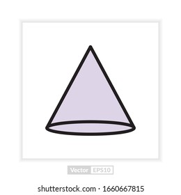 Conoid Diagram Shape Stock Vector (Royalty Free) 1051996145
