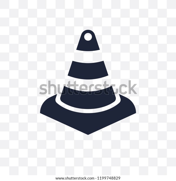 Cone Transparent Icon Cone Symbol Design Stock Vector (Royalty Free ...