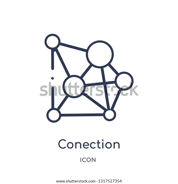icono de conexión de la colección de esquemas de tecnología. Icono de ...