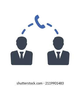 Conference Call Icon Vector Graphics Stock Vector (Royalty Free ...