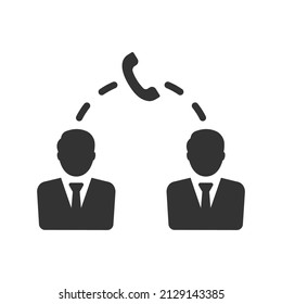 Conference Call Icon Vector Graphics Stock Vector (Royalty Free ...