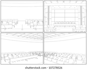 29 Empty convention hall center Stock Vectors, Images & Vector Art ...