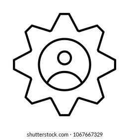 Configure Profile User Stock Vector (Royalty Free) 1067667329 ...