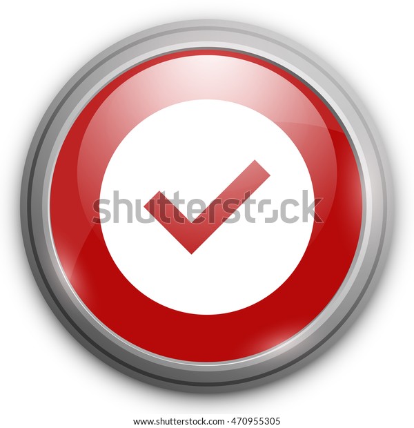 Confirm Approved Symbol Check Mark Icon Stock Vector (Royalty Free ...