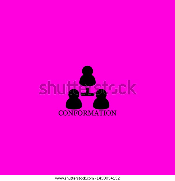 Conformation Icon Sign Signifier Vector Stock Vector (Royalty Free ...