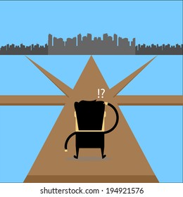 Confused Business Stock Vector (Royalty Free) 194921576 | Shutterstock