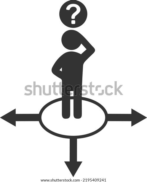 Confusion Icon Interrogatory Symbol Vector Stock Vector (Royalty Free ...