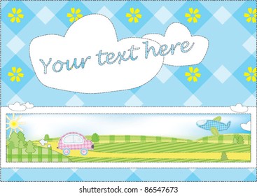 Congratulation Card Kids Stock Vector (Royalty Free) 86547673 ...