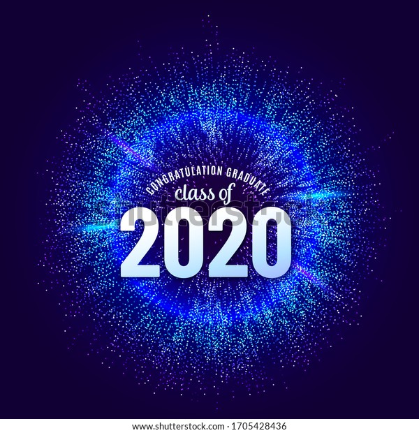 Congratulations Graduates 2020 Class Vector Illustration 库存矢量图（免版税 ...